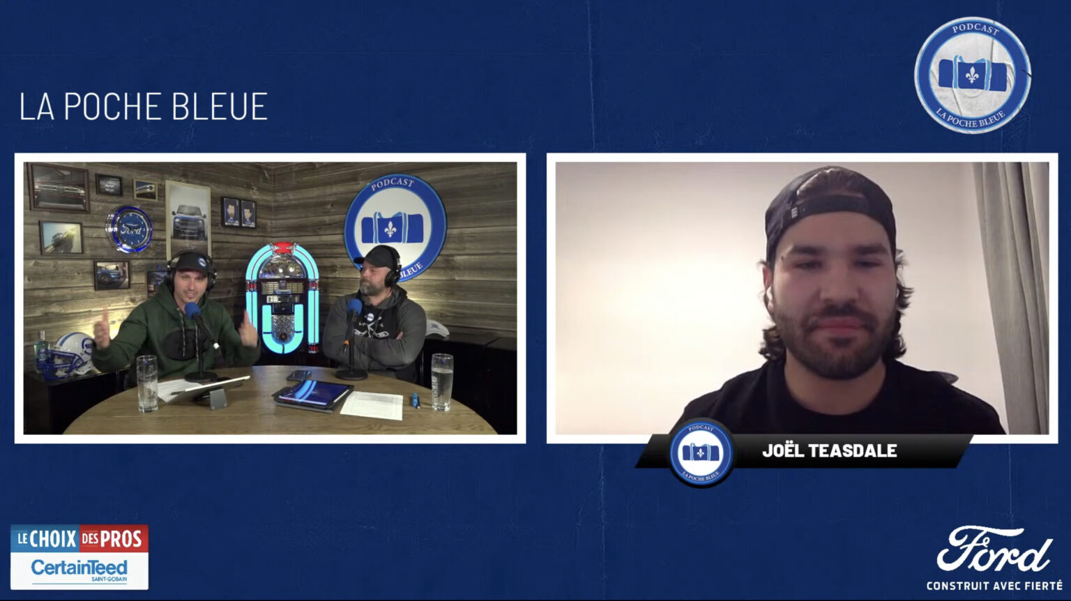 Joël Teasdale: « Joël Bouchard m’a dit d’arrêter d’aller à la crèmerie! » - La Poche Bleue