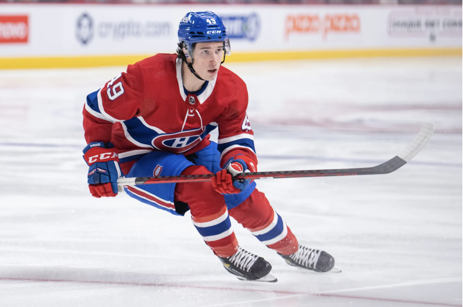 Un premier but au Centre Bell pour Harvey-Pinard! - La Poche Bleue