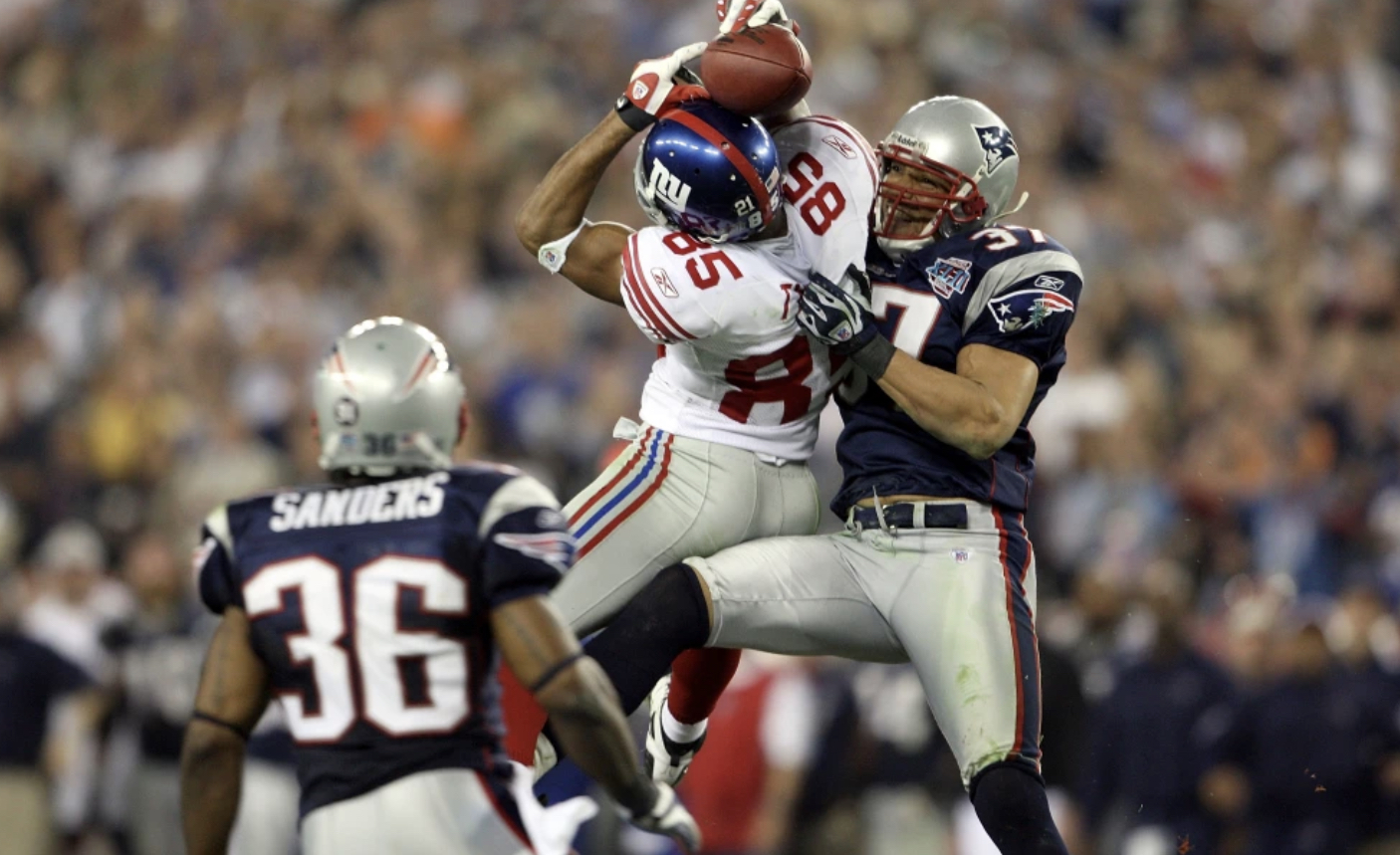 Il y a 15 ans, le « helmet catch » - La Poche Bleue