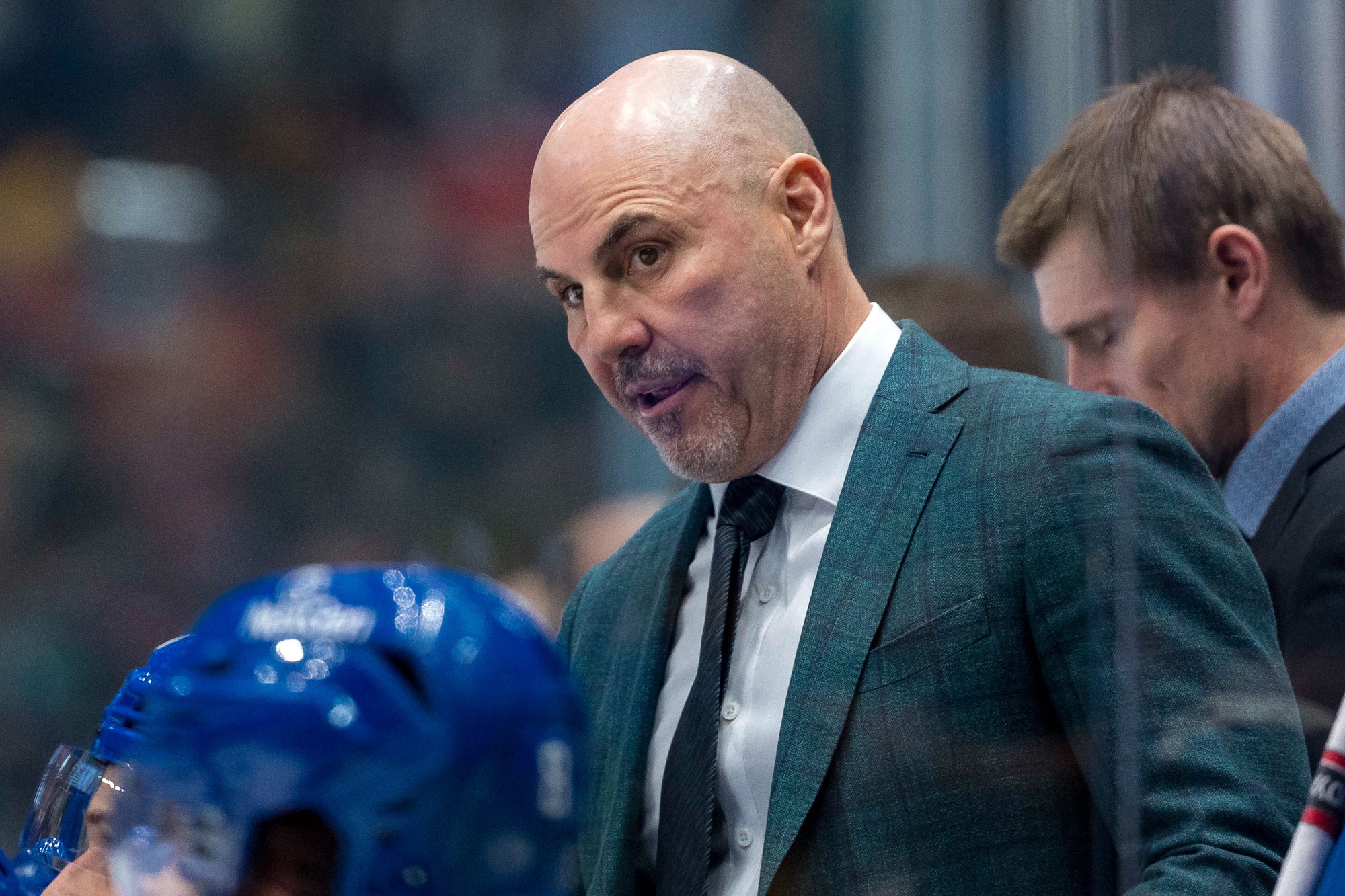 Rick Tocchet a cru bon de s'excuser aux partisans - La Poche Bleue