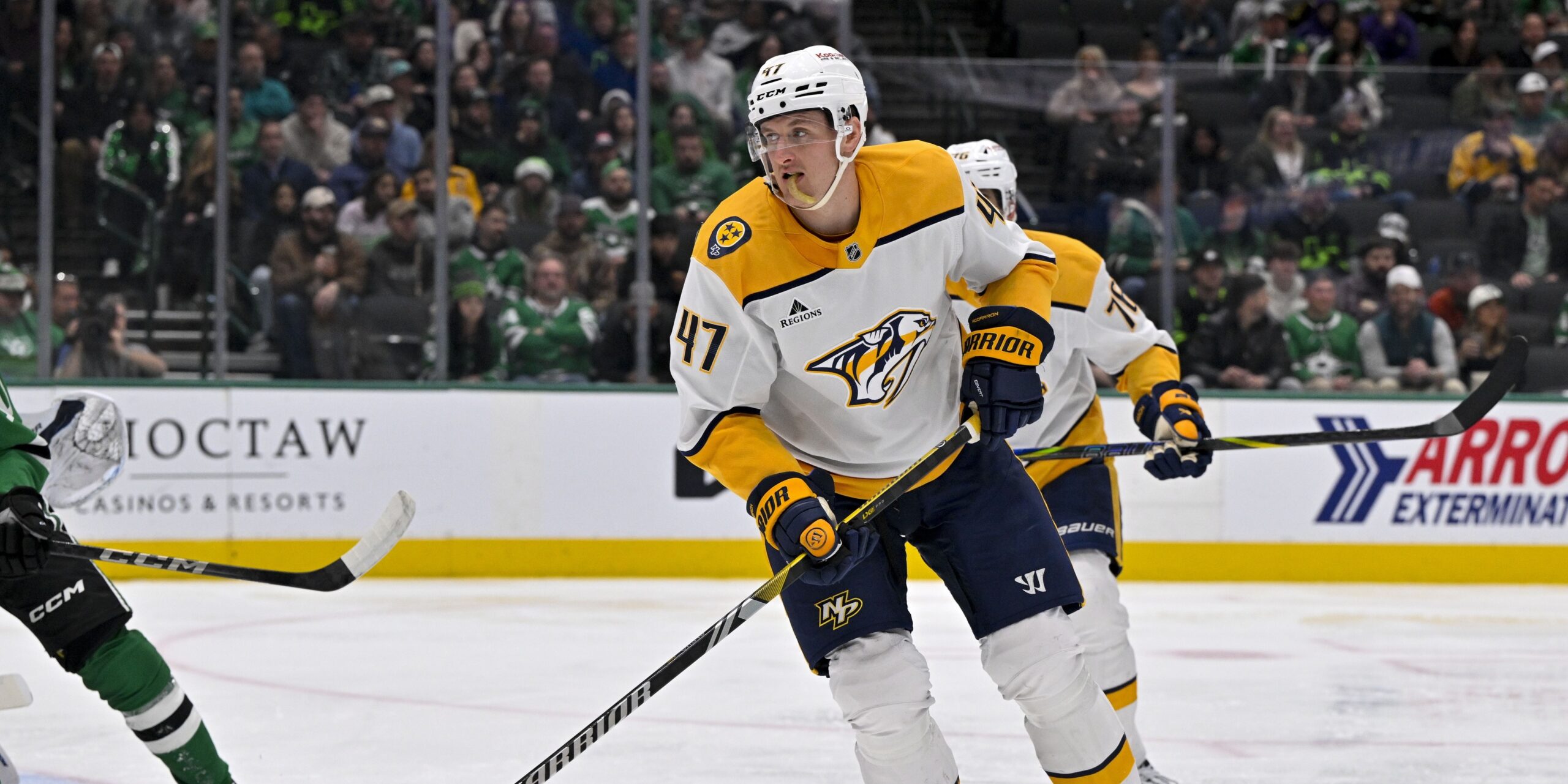 Michael McCarron coupé à la gorge par un patin - La Poche Bleue