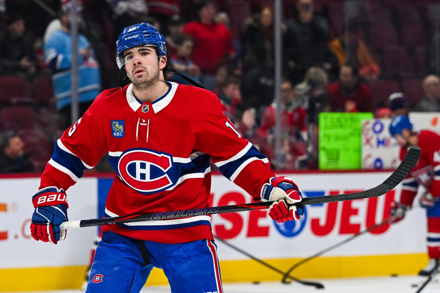 Alex Newhook s'est imposé au concours d'habiletés du CH - La Poche Bleue