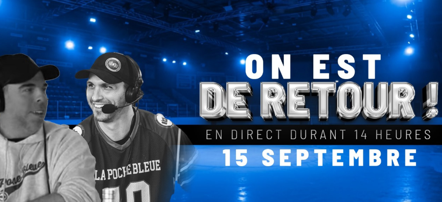 Show du 15 septembre de LPB : Plusieurs nouveautés au menu - La Poche Bleue